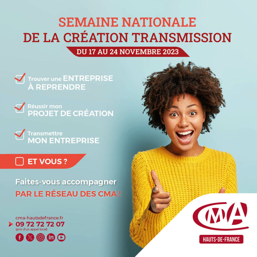 SNCT Formation Transmettre son entreprise avec succès - CMA Hauts-de-France