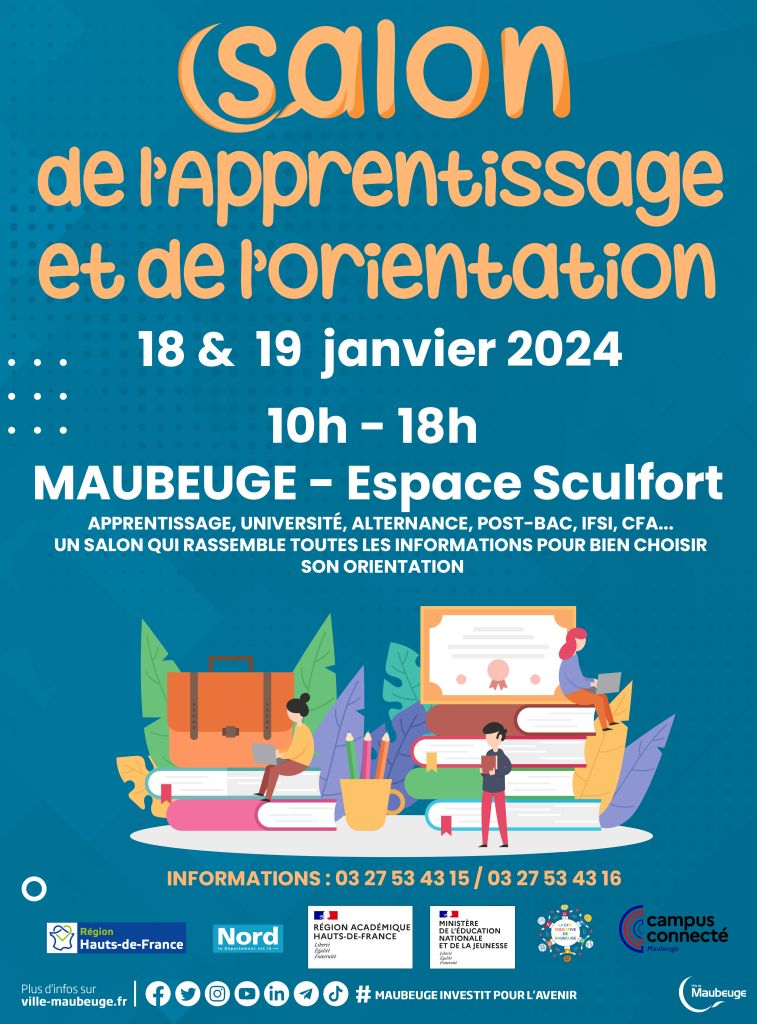 Salon de l'Apprentissage et de l'Orientation de Maubeuge - Chambre de Métiers et d'Artisanat des ...
